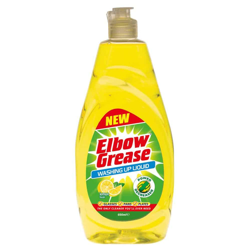 Elbow Grease Washing Up Liquid 600ml – OCF - Cleaning | Personal Care ...